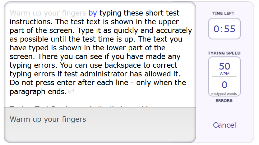 October 2023 Update: Improved TypingTest Pro Experience for Test Takers ...